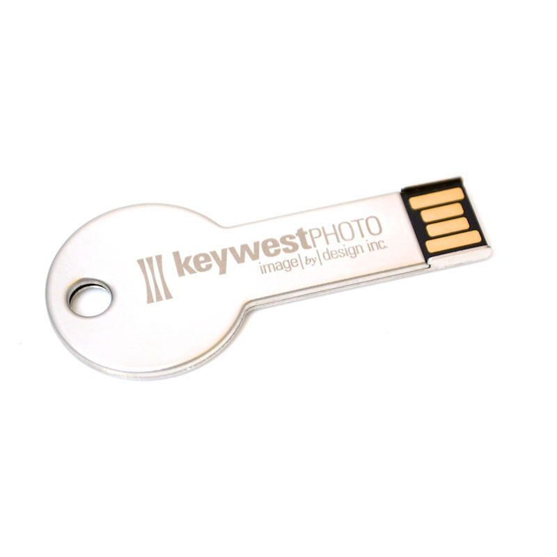 Wholesale Imprinted Custom Key Shaped USB Flash Drive