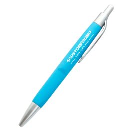 Custom Soft Touch Plastic Ballpoint Pen | 4CustomPromo
